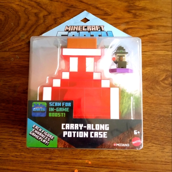 Mattel | Toys | New Minecraft Mini Figure Carry Along Potion Carrying ...